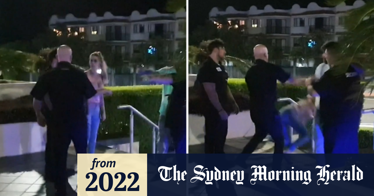Video Woman Pushed Down Stairs By Gold Coast Bouncer
